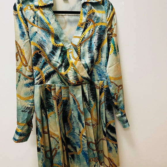 Marciano by Guess | Dresses | Nwt Marciano By Guess Blue Chain Reaction ...